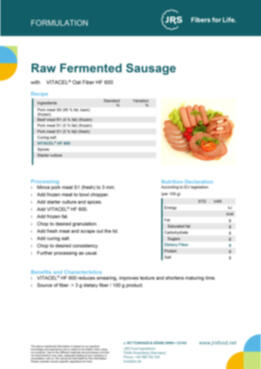 VITACEL® HF Oat Fiber