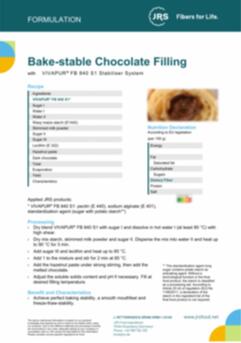 JRS - Bake-stable Chocolate Filling